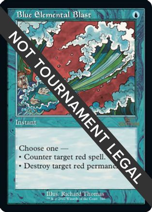 Blue Elemental Blast (Retro Frame) - 30th Anniversary Edition - Magic ...