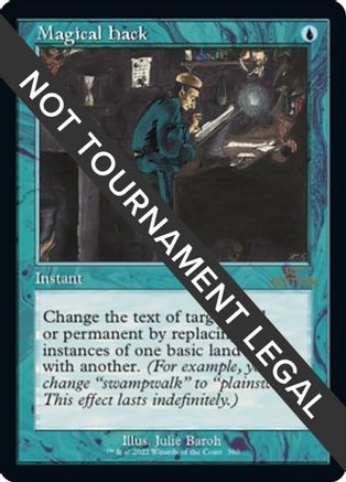 Magical Hack (Retro Frame) - 30th Anniversary Edition - Magic: The ...