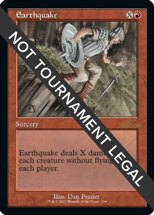 Earthquake (Retro Frame) - 30th Anniversary Edition - Magic: The Gathering