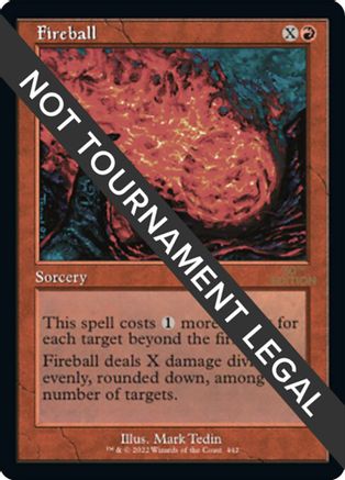 Fireball (Retro Frame) - 30th Anniversary Edition - Magic: The Gathering
