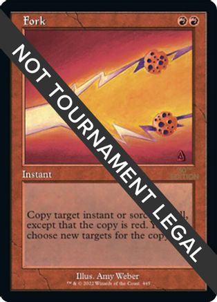 Fork (Retro Frame) - 30th Anniversary Edition - Magic: The Gathering