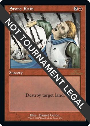 Stone Rain (Retro Frame) - 30th Anniversary Edition - Magic: The Gathering