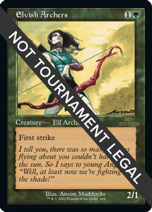Elvish Archers (Retro Frame) - 30th Anniversary Edition - Magic: The ...