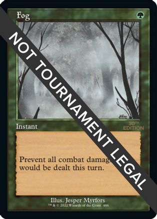 Fog (Retro Frame) - 30th Anniversary Edition - Magic: The Gathering