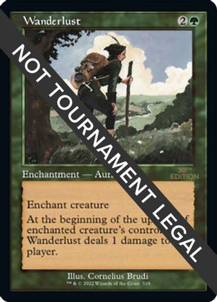 Wanderlust (Retro Frame) - 30th Anniversary Edition - Magic: The Gathering