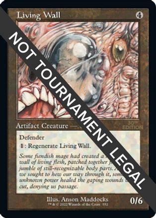 Living Wall (Retro Frame) - 30th Anniversary Edition - Magic: The Gathering