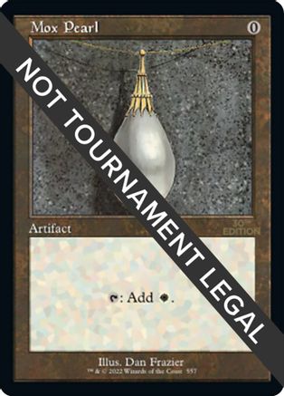 Mox Pearl (Retro Frame) - 30th Anniversary Edition - Magic: The Gathering