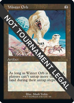 Winter Orb (Retro Frame) - 30th Anniversary Edition - Magic: The Gathering