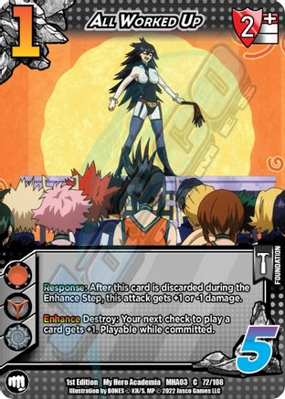 All Worked Up - UniVersus: My Hero Academia: Heroes Clash - UniVersus