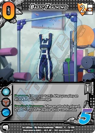 Basic Training - UniVersus: My Hero Academia: Heroes Clash - UniVersus