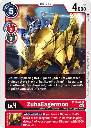TCGplayer - Digimon Card Game Starter Deck 13: Ragnaloardmon Price Guide