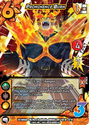 Prominence Burn (XR) - UniVersus: My Hero Academia: Heroes Clash ...