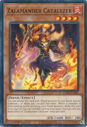 Zalamander Catalyzer - Darkwing Blast - YuGiOh