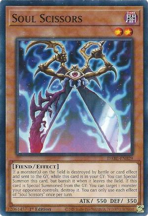 Soul Scissors - Darkwing Blast - YuGiOh