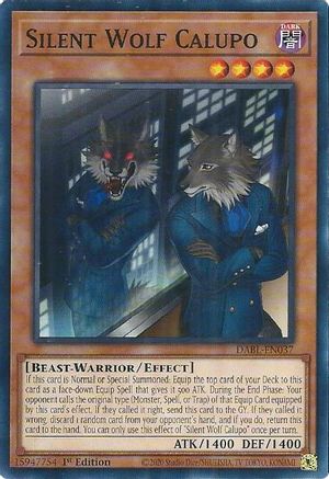 Silent Wolf Calupo - Darkwing Blast - YuGiOh