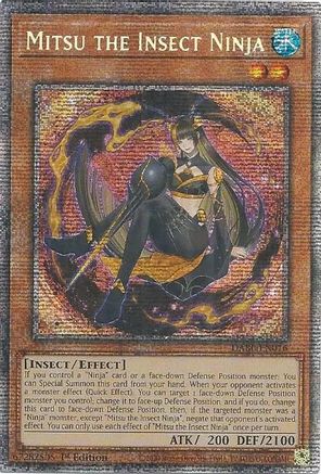 Mitsu the Insect Ninja (Starlight Rare) - Darkwing Blast - YuGiOh