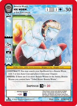 Ice Worm - Seance: First Edition - MetaZoo
