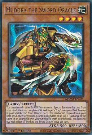 Mudora the Sword Oracle - Magnificent Mavens - YuGiOh