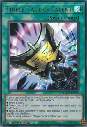 Triple Tactics Talent - Magnificent Mavens - YuGiOh