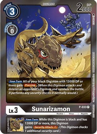 Sunarizamon (Gift Box 2022) - Digimon Promotion Cards - Digimon Card Game