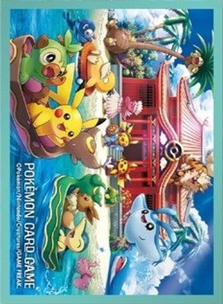 Pokemon TCG: Pokemon Center Japan Exclusive Card Sleeves - Pokemon Center Okinawa (64-Pack ...