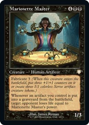 Marionette Master (Retro Frame) - Commander: The Brothers' War - Magic ...