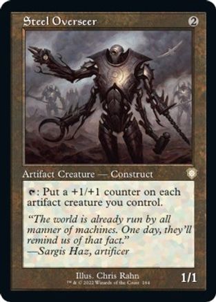 Steel Overseer (Retro Frame) - Commander: The Brothers' War - Magic ...