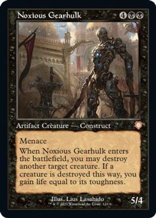 Noxious Gearhulk (Retro Frame) - Commander: The Brothers' War - Magic ...