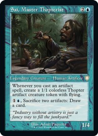 Sai, Master Thopterist (Retro Frame) - Commander: The Brothers' War ...