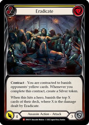 Eradicate - Dynasty - Flesh and Blood TCG