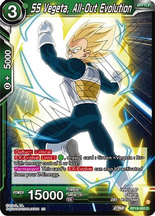 SS Vegeta, All-Out Evolution - Fighter's Ambition - Dragon Ball Super ...