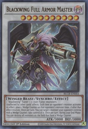 Blackwing Full Armor Master - Battles of Legend: Crystal Revenge - YuGiOh