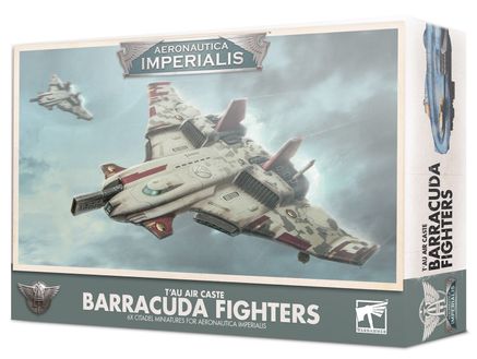 Aeronautica Imperialis - T'au Air Caste Barracuda Fighters - Warhammer ...