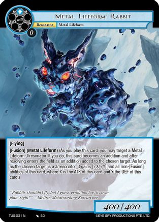 Metal Lifeform: Rabbit - The Underworld of Secrets - Force of Will