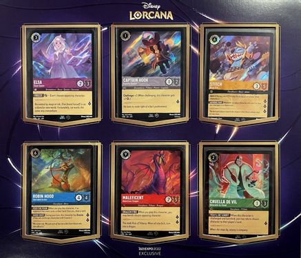 D23 Expo Promo Set - 2022 - D23 Promos - Disney Lorcana