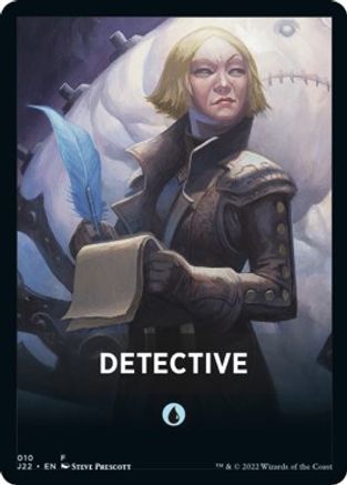 Detective Theme Card - Jumpstart 2022 - Magic: The Gathering