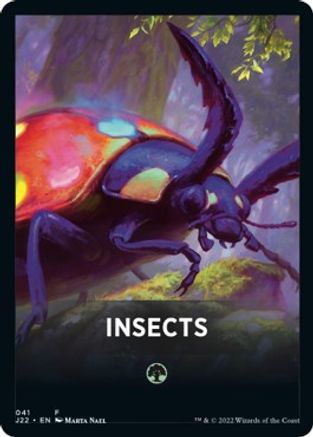 Insects Theme Card - Jumpstart 2022 - Magic: The Gathering