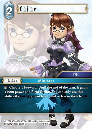 Chime - Resurgence of Power - Final Fantasy TCG