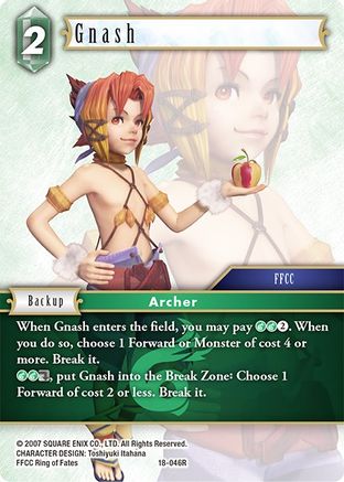 Gnash - Resurgence of Power - Final Fantasy TCG