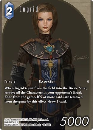 Ingrid (Full Art) - Resurgence of Power - Final Fantasy TCG
