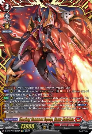 Flaring Cannon Equip, Baur Vairina (FFR) - Raging Flames Against ...