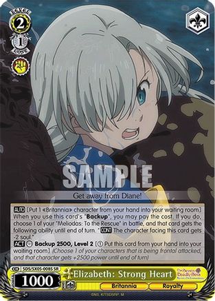 Elizabeth: Strong Heart (SR) - The Seven Deadly Sins: Revival of The ...