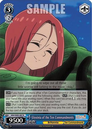 Gloxinia of the Ten Commandments - The Seven Deadly Sins: Revival of ...