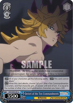 Derieri of the Ten Commandments - The Seven Deadly Sins: Revival of The ...