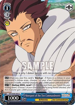 Monspeet of the Ten Commandments - The Seven Deadly Sins: Revival of ...