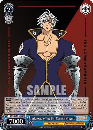 Estarossa of the Ten Commandments (SR) - The Seven Deadly Sins: Revival ...
