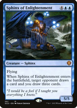 Sphinx of Enlightenment - Starter Commander Decks - Magic: The Gathering