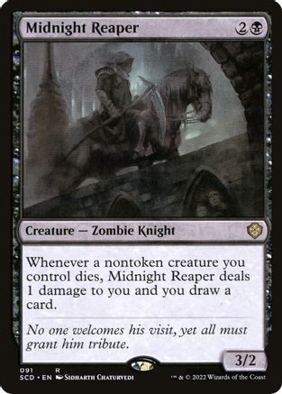 Midnight Reaper - Starter Commander Decks - Magic: The Gathering
