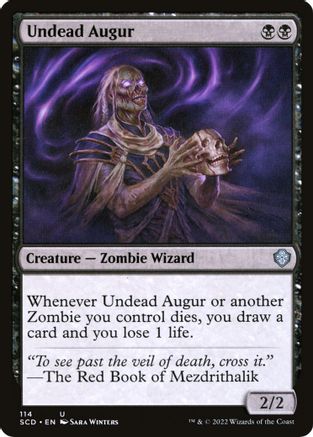 Undead Augur - Starter Commander Decks - Magic: The Gathering