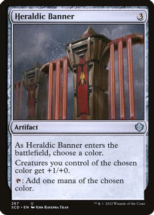 Heraldic Banner - Starter Commander Decks - Magic: The Gathering